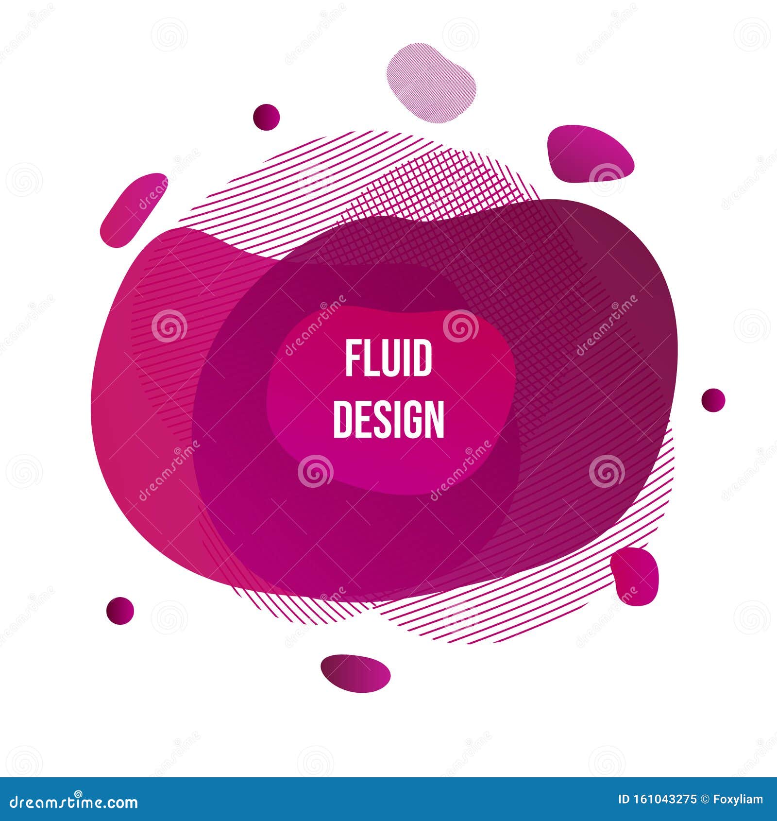 Liquid Color Geometric Shapes. Stock Vector - Illustration of logo ...