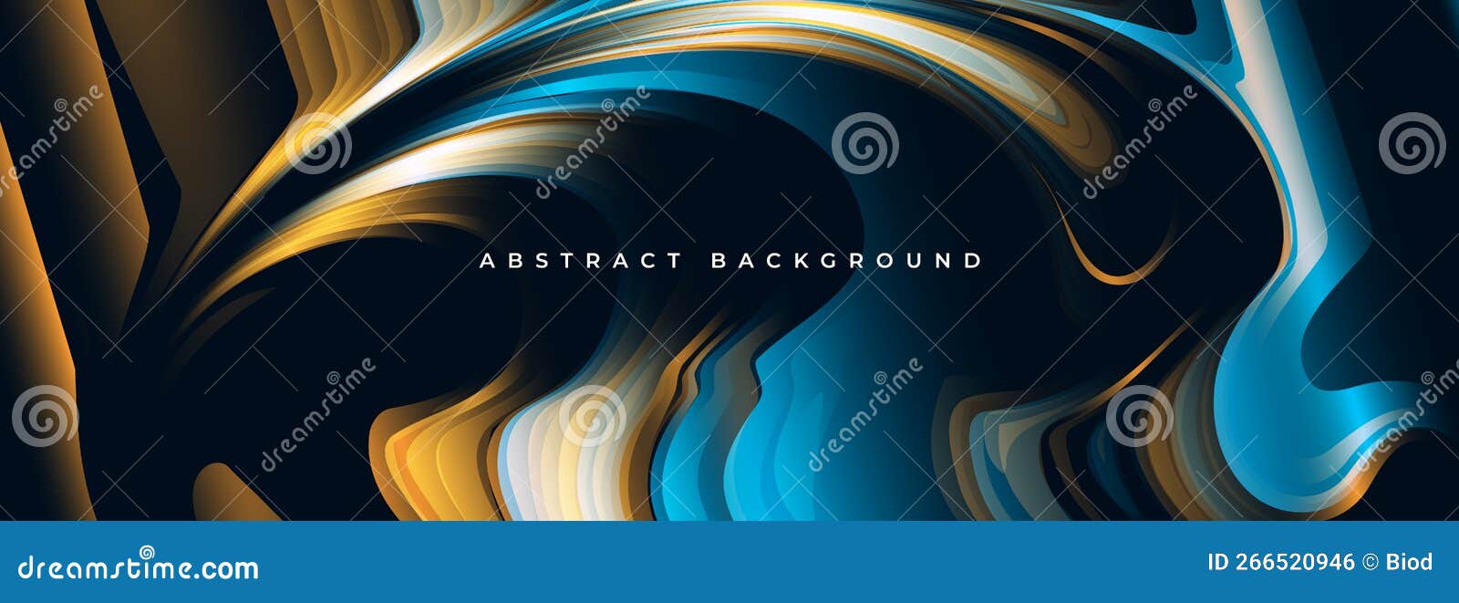 Liquid Colorful Wide Abstract Background With Gradient Fluid Shapes ...