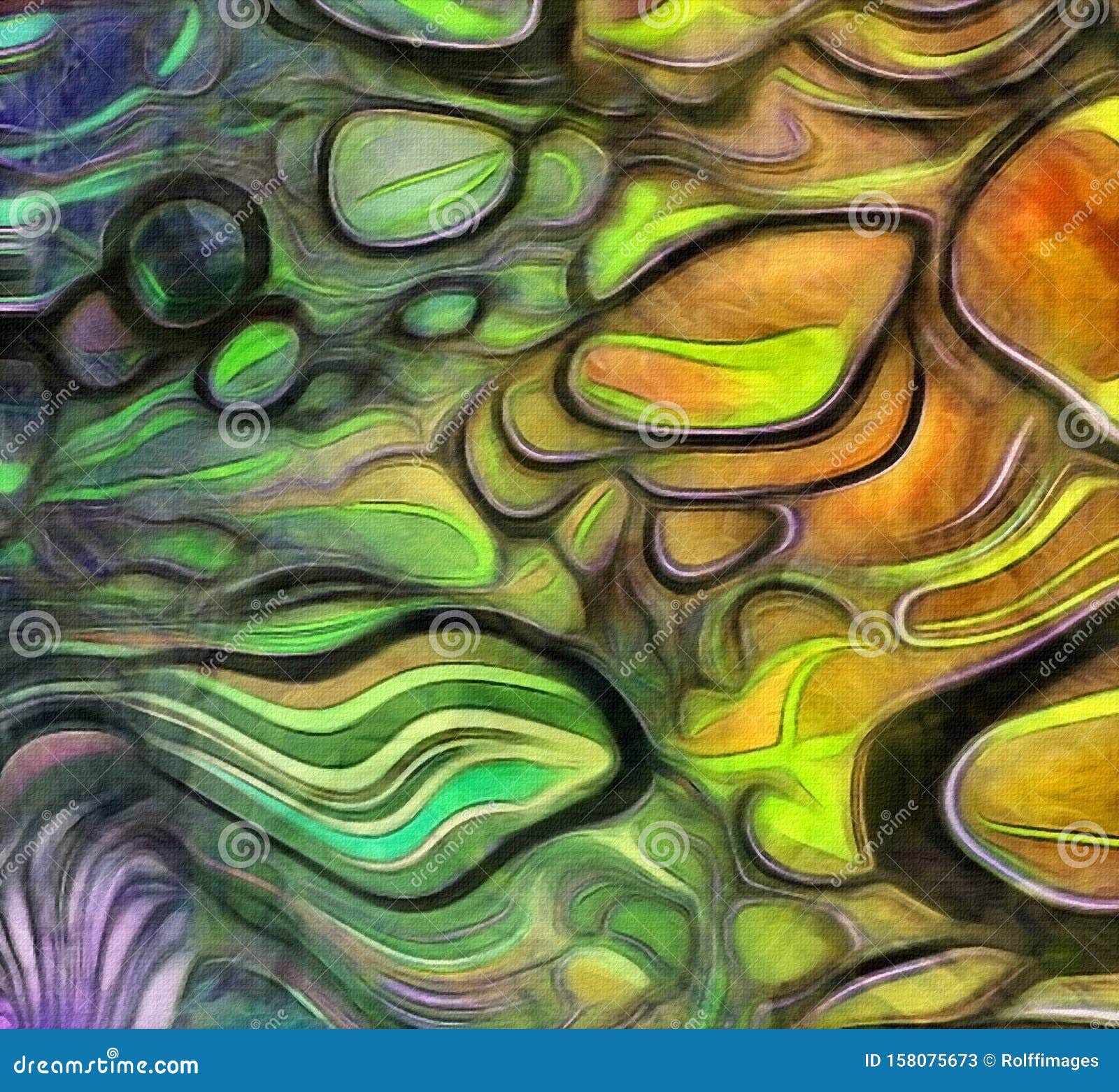 Liquid colors stock illustration. Illustration of composition - 158075673