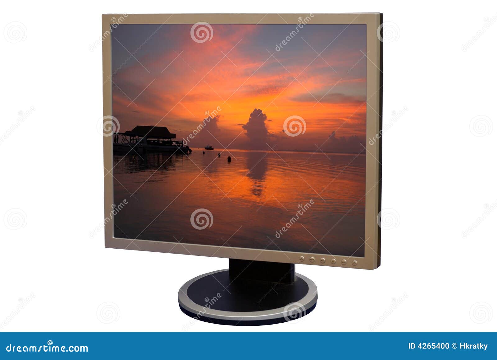 Liquid crystal display stock photo. Image of object, equipment - 4265400