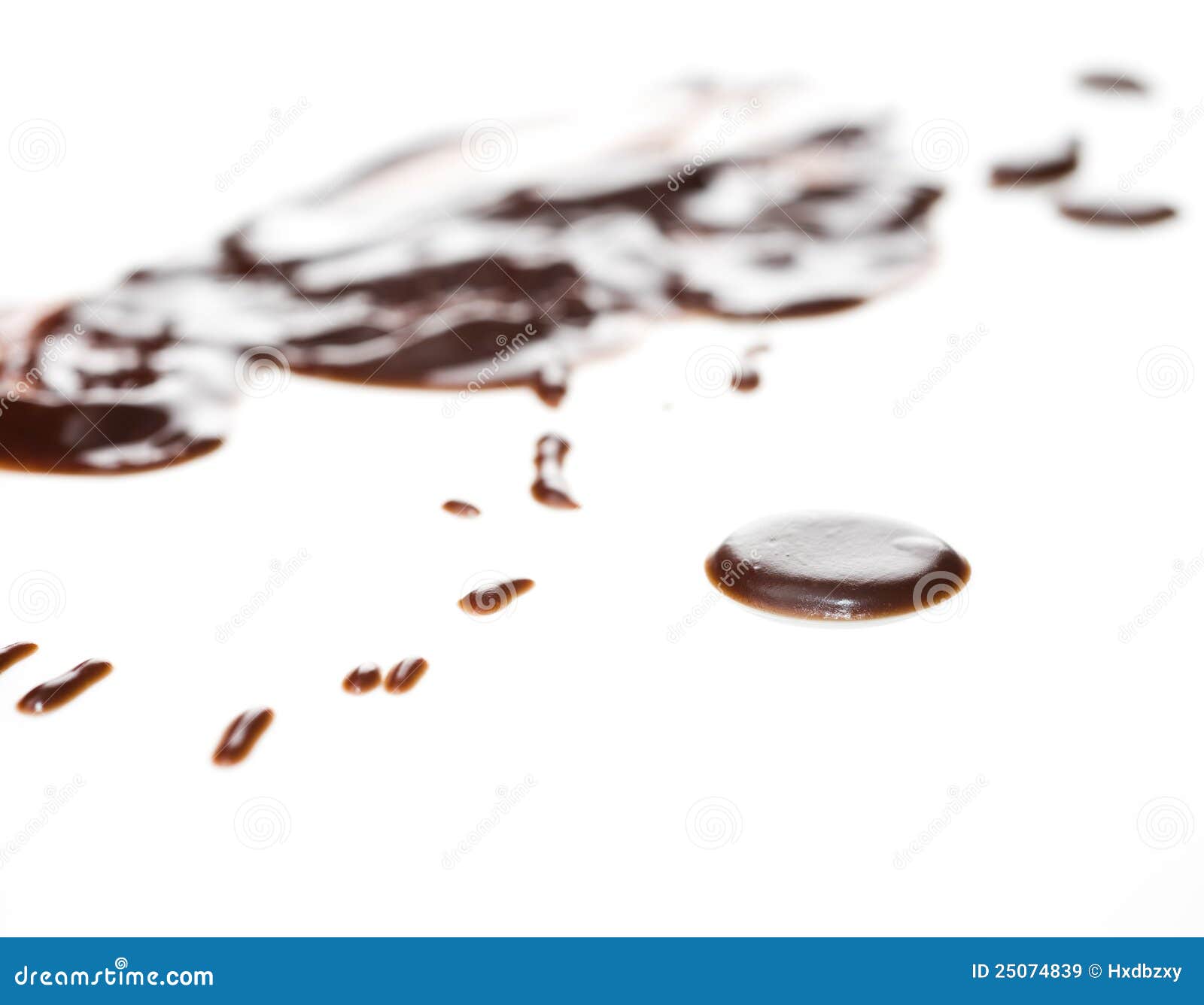 Liquid dark chocolate stock image. Image of color, dessert - 25074839