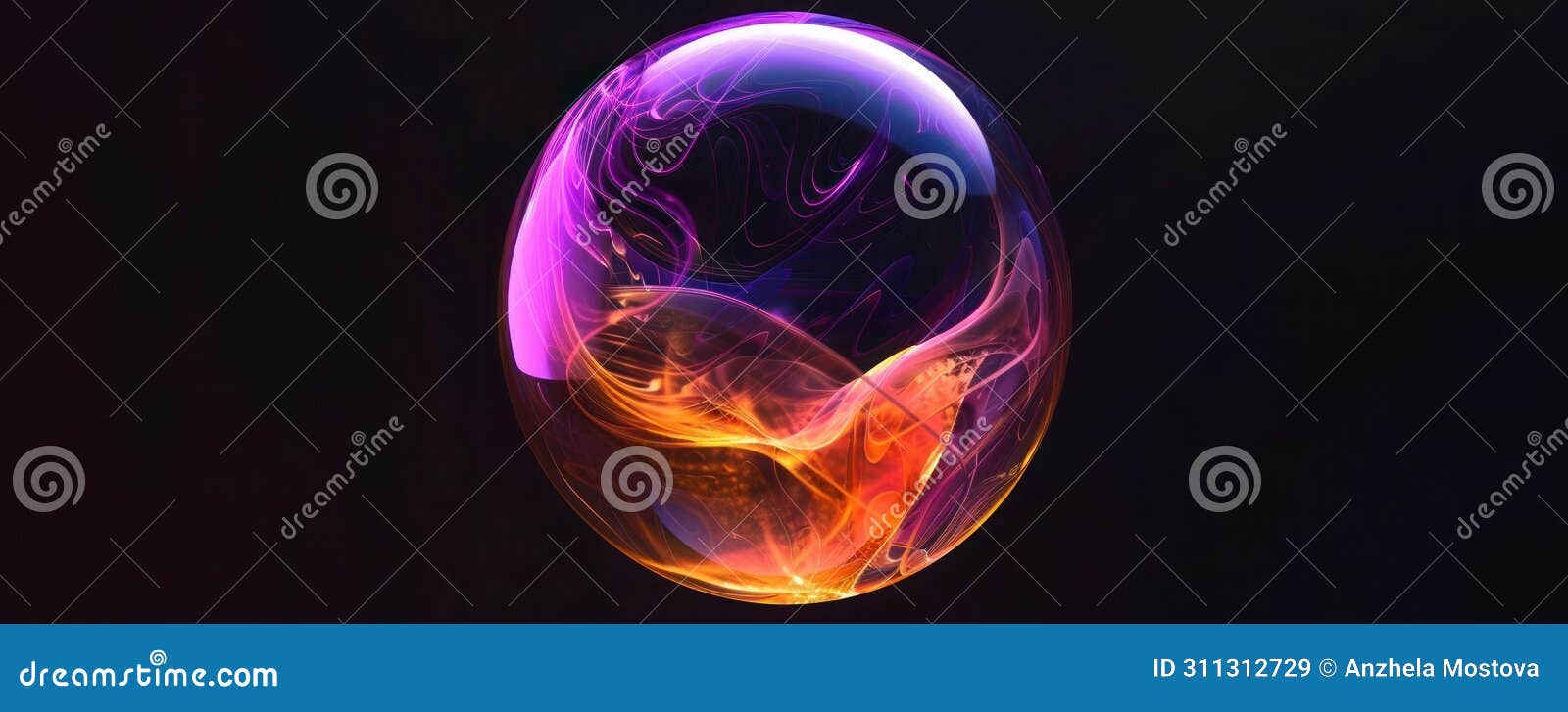 Liquid-electricity Power Inside of Sphere, Visual Voice Assistant ...