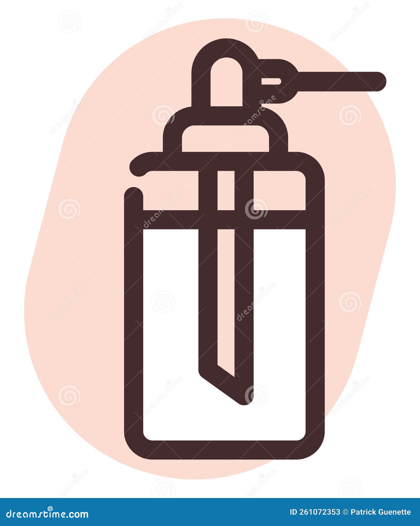 Primer Icon, Black Sign With Strokes, Concept Illustration Royalty-Free ...