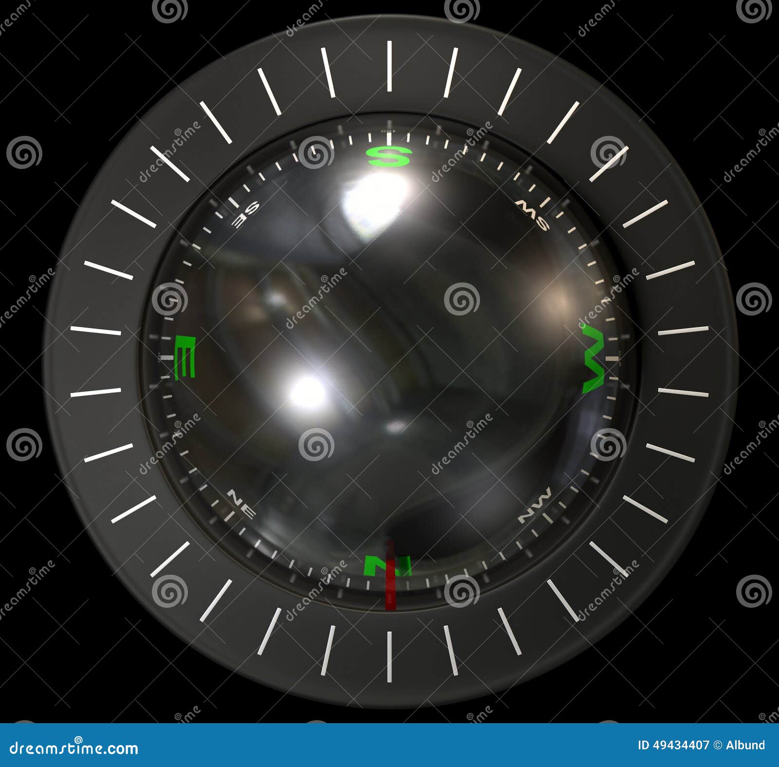 Liquid Floating Compass Stock Photo | CartoonDealer.com #49435344