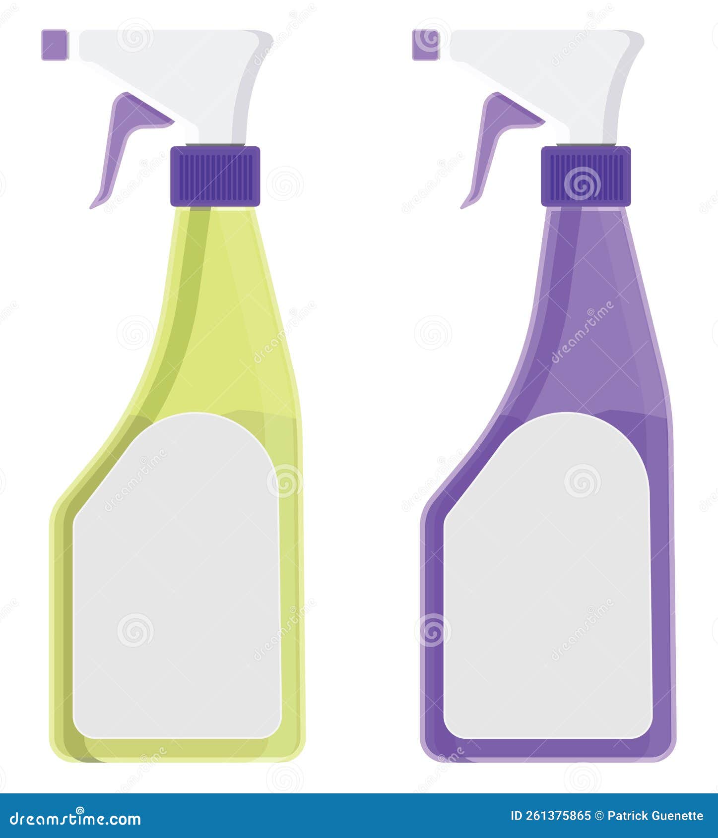 Liquid floor cleaner, icon stock vector. Illustration of household ...