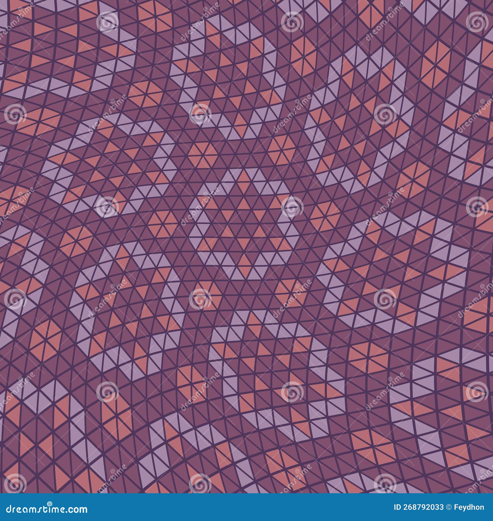 Liquid Floral Triangle: Microbloom 001 Stock Illustration ...