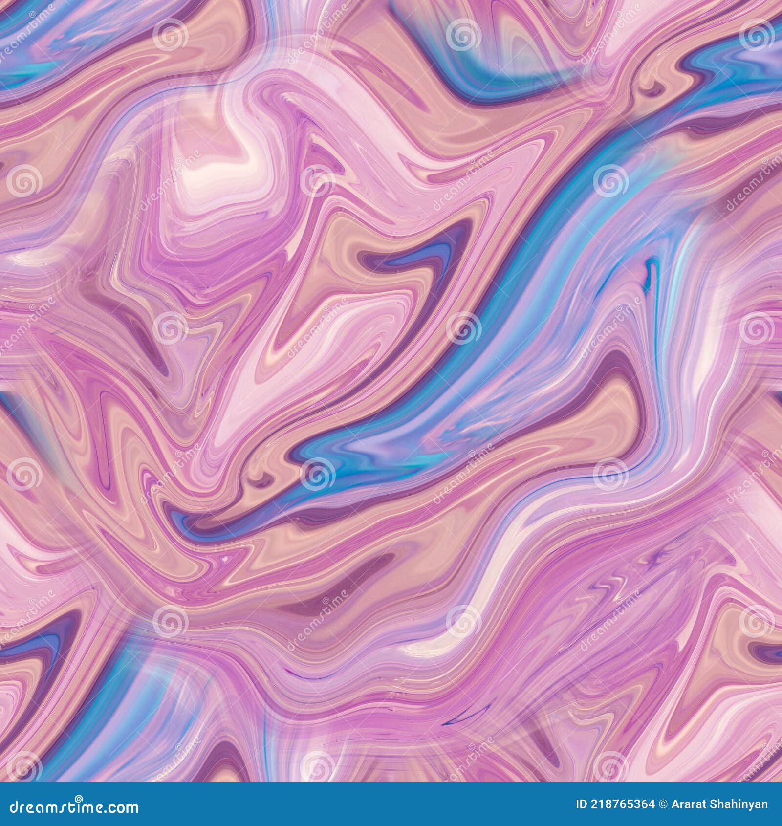 Liquid And Fluid Marble Texture, Seamless Pattern, Colourful Pastel ...