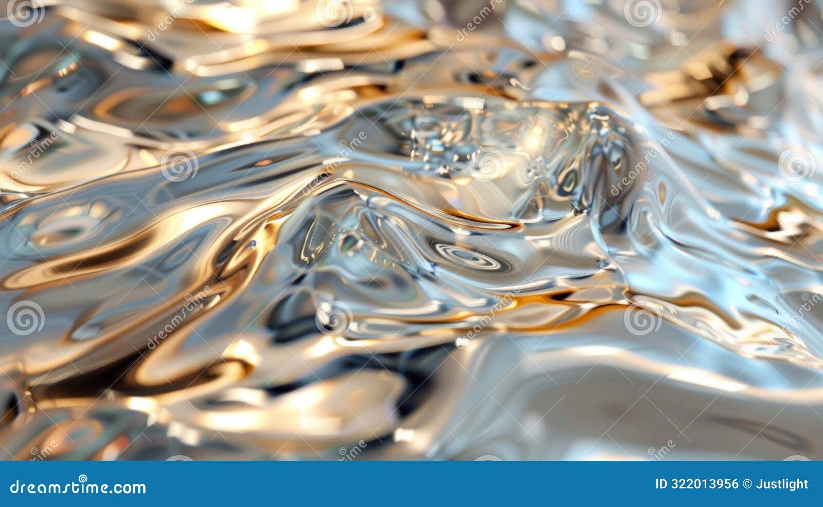 Liquid Glass the Texture of a Reflective Mirror Surface Appears Smooth ...