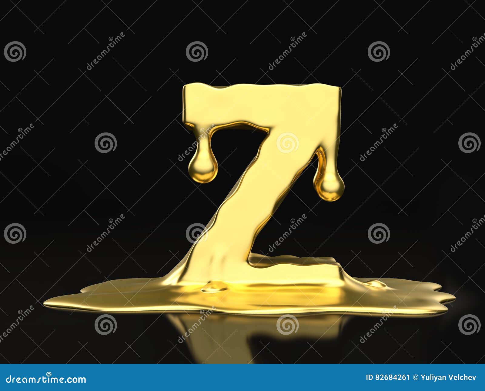 Liquid Gold Letter Z Stock Illustrations – 15 Liquid Gold Letter Z ...