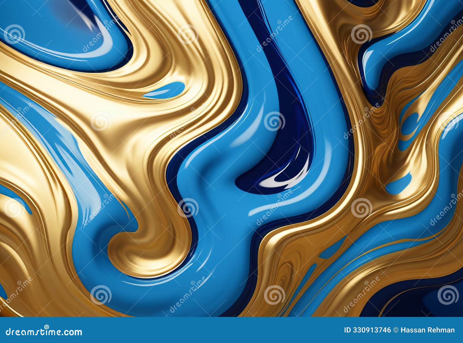 Liquid with Gold Realistic Texture and Great Quality Stock Illustration ...