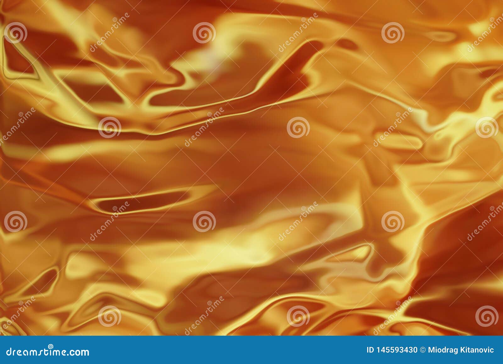 Liquid Gold Shiny Background Stock Illustration - Illustration of ...