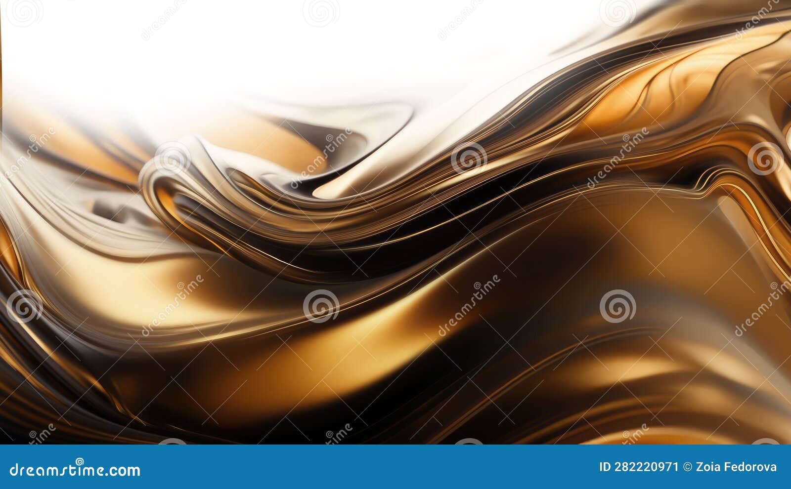 Liquid Gold Texture Background Stock Illustration - Illustration of ...