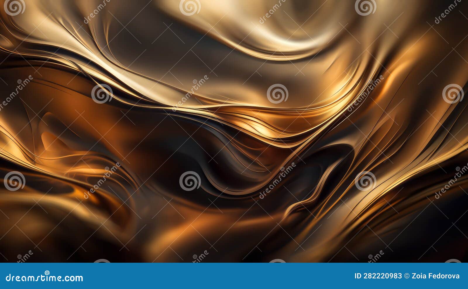 Liquid Gold Texture Background Stock Illustration - Illustration of ...