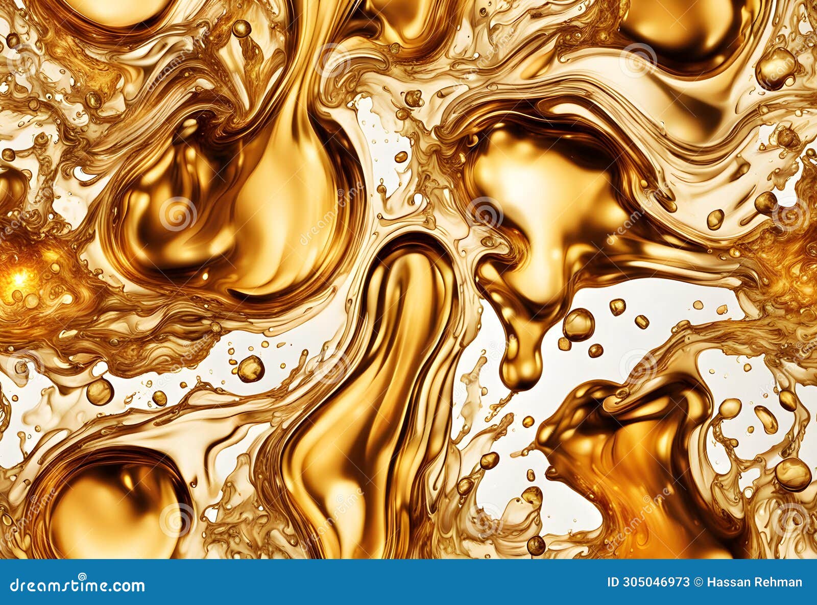 Liquid Golden Splash Texture Stock Illustration - Illustration of ...