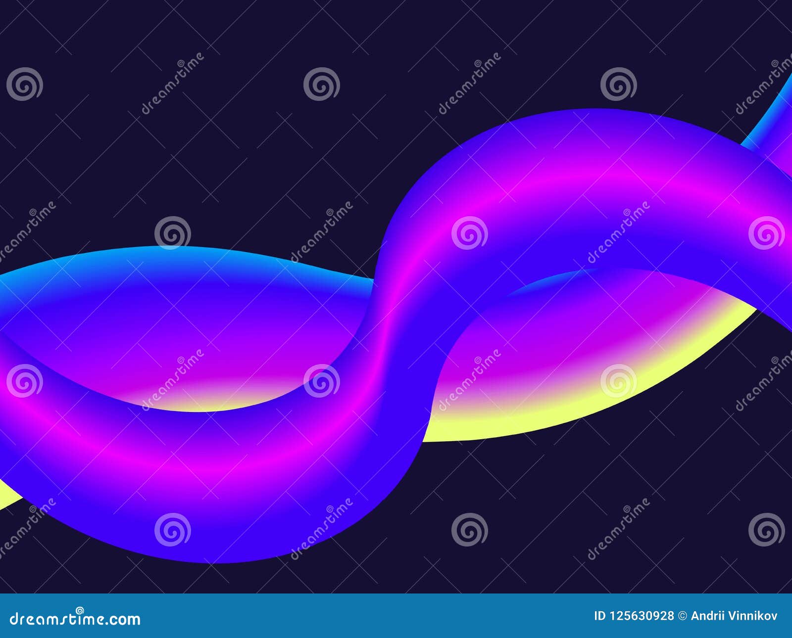 Liquid Gradient Wave, Modern Abstract Background, Poster Design ...