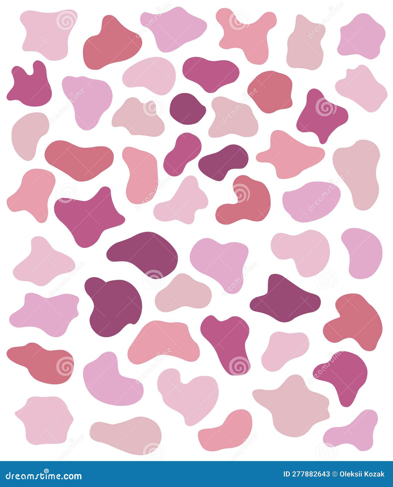 Liquid Graphic Shape Design Element. Vector Background or Liquid ...