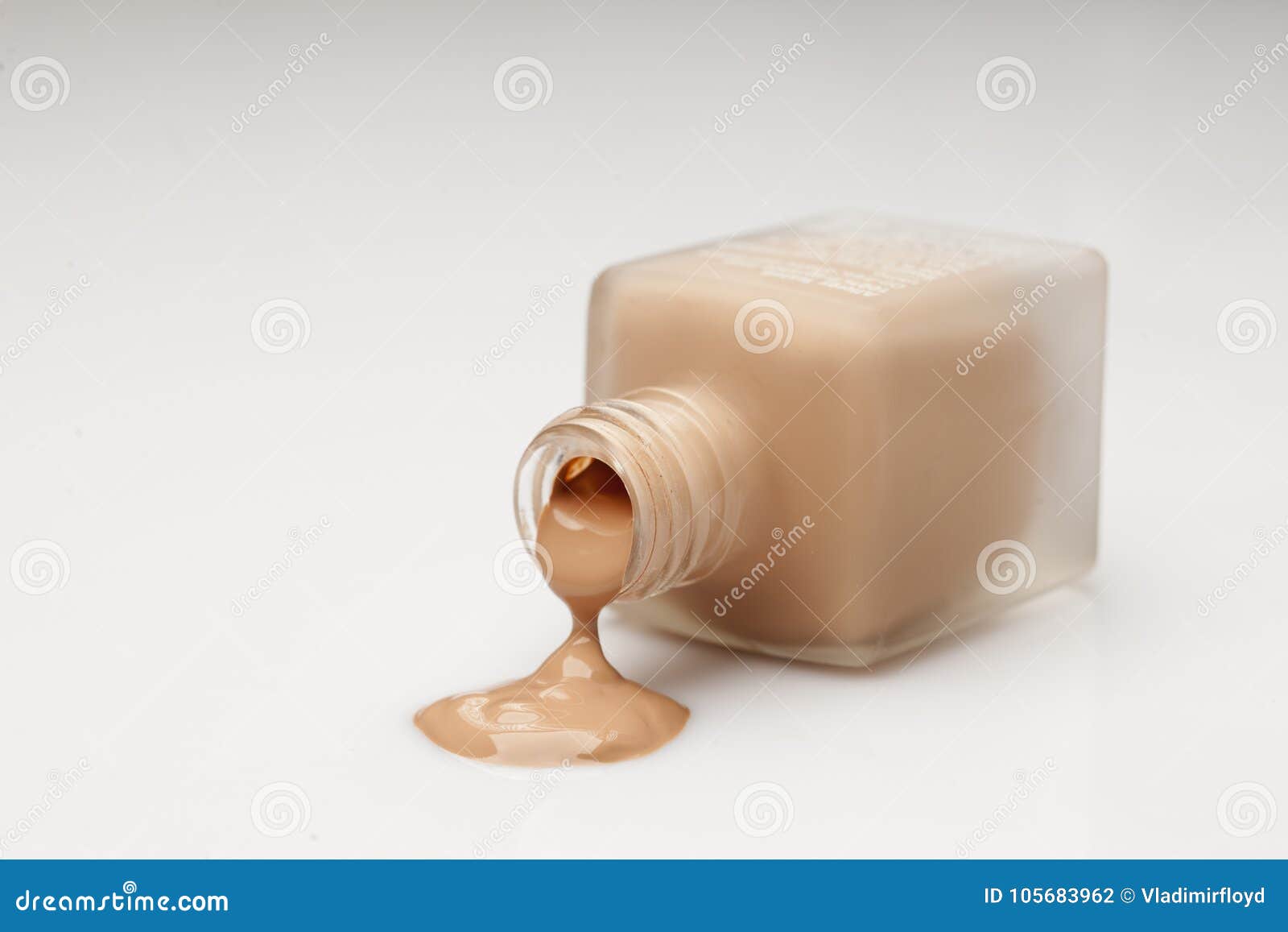 Liquid make up base stock photo. Image of creamy, closeup - 105683962