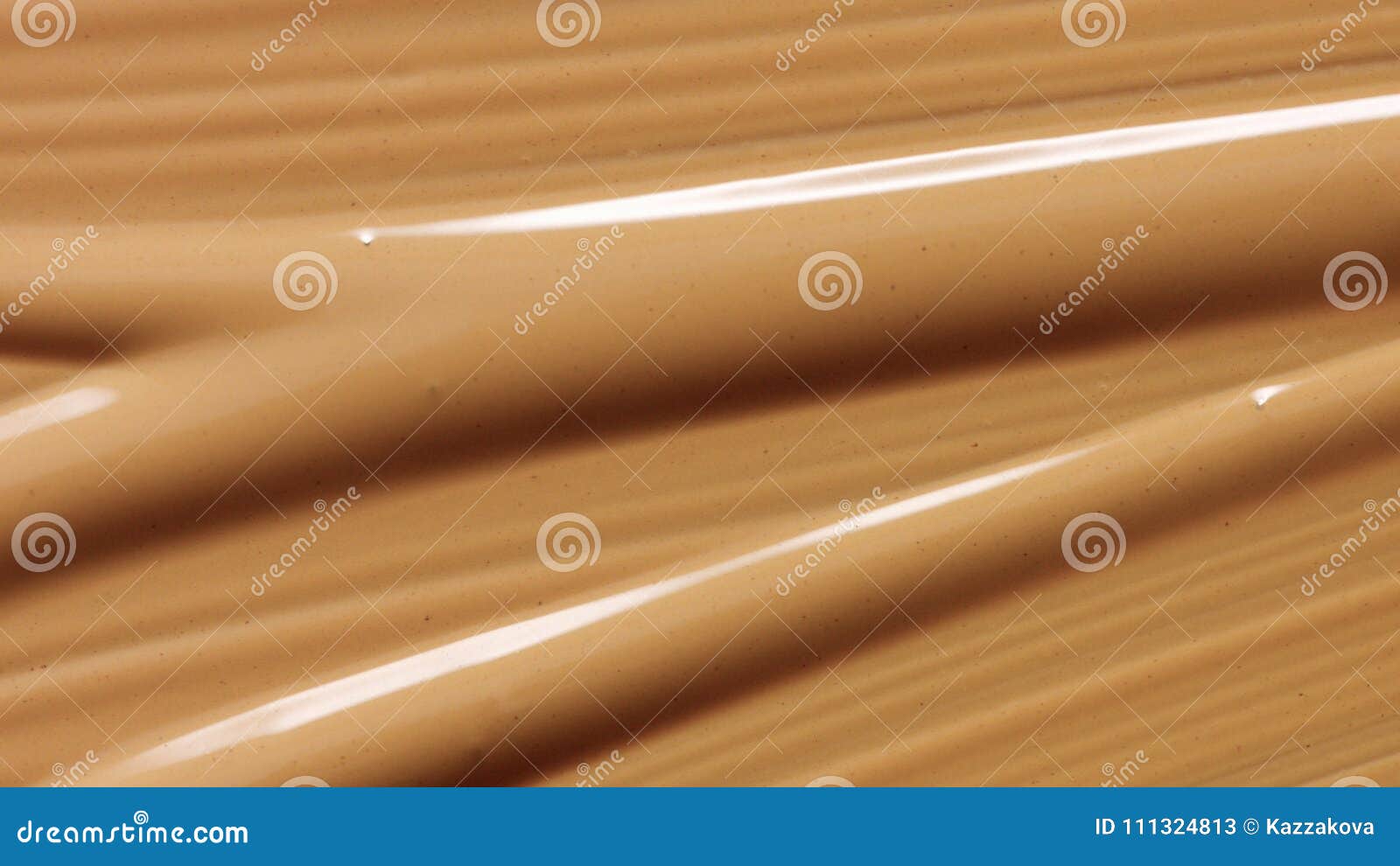 Liquid Makeup Foundation Texture Smudges Stock Image - Image of brown ...