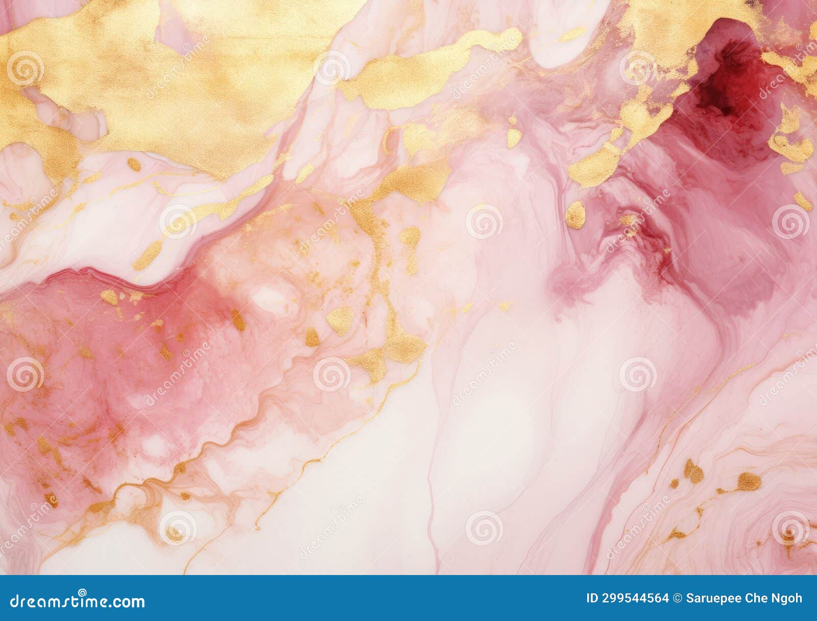 Liquid Marble Design Abstract Painting Background with Gold Splash ...
