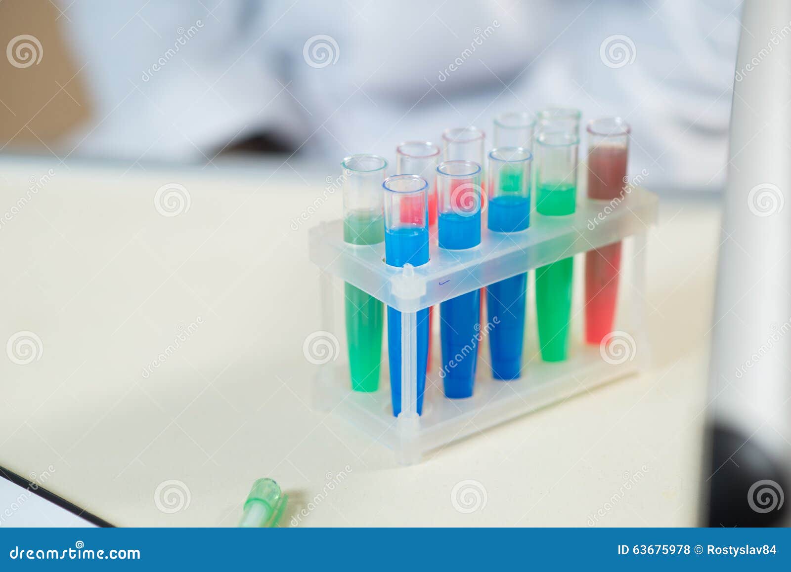 Liquid Materials in Test Tubes Stock Photo - Image of people, white ...