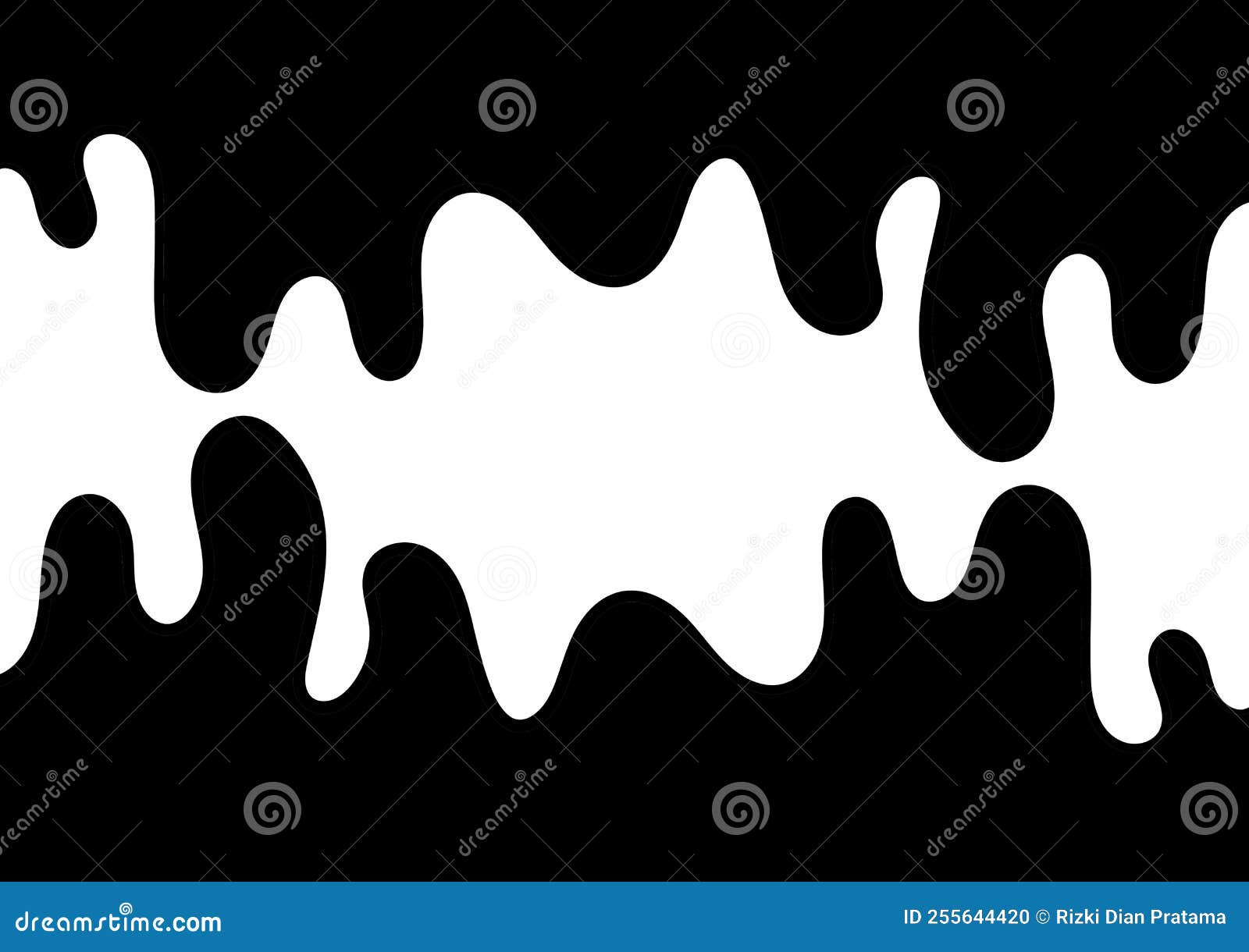 Liquid Melting Background with Abstract Theme Stock Vector ...