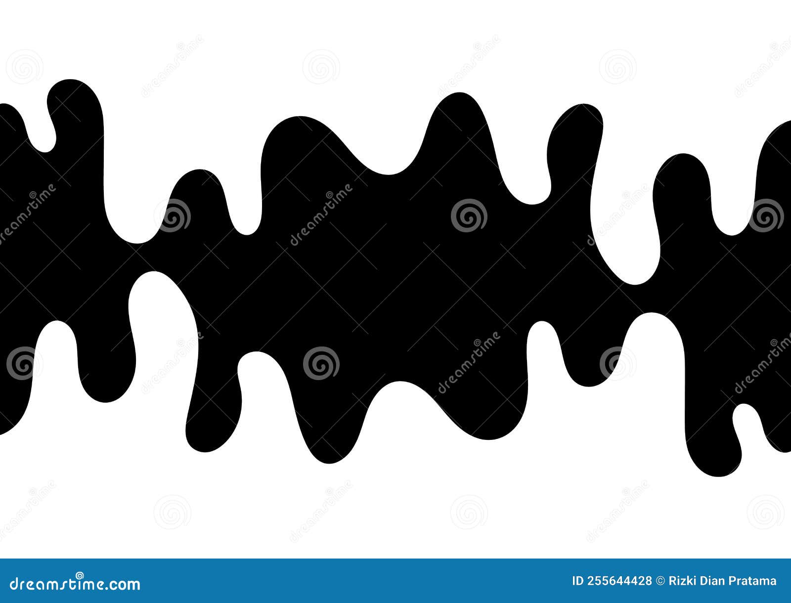 Liquid Melting Background with Abstract Theme Stock Vector ...