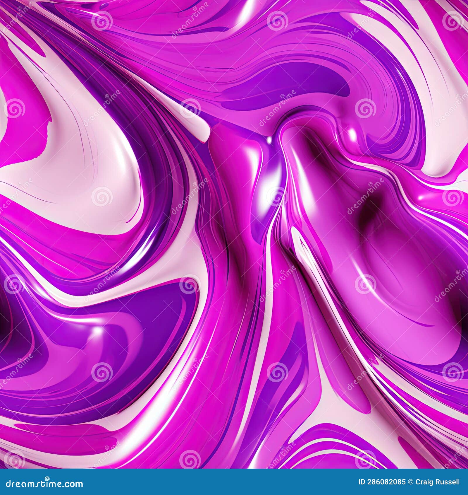 Liquid Melting Plastic Effect Background, Seamless Stock Illustration ...
