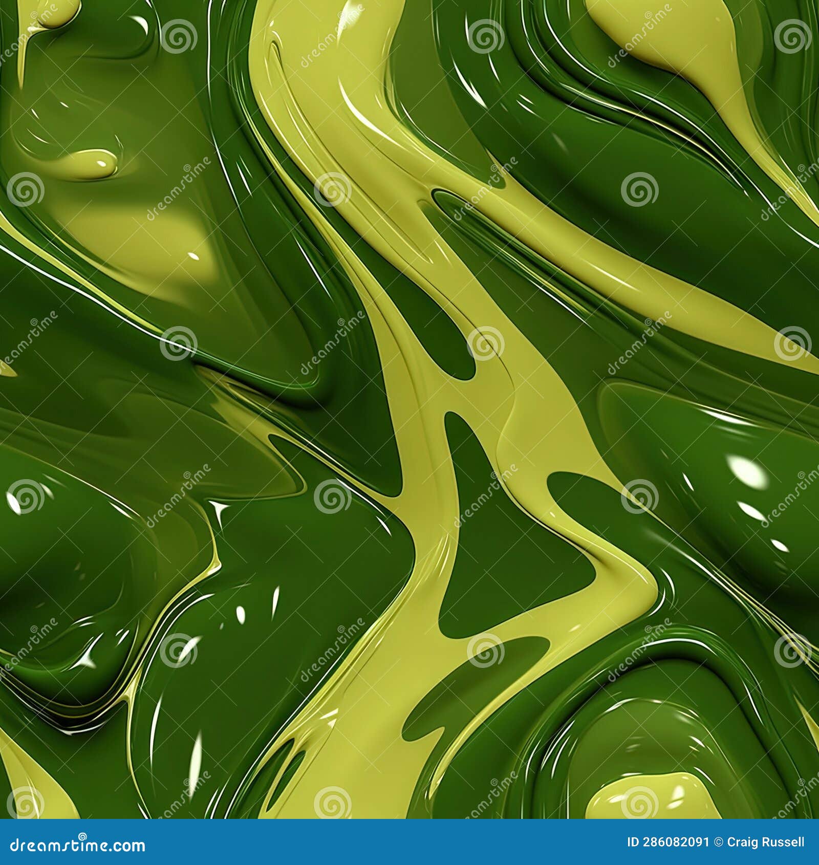 Liquid Melting Plastic Effect Background, Seamless Stock Illustration ...