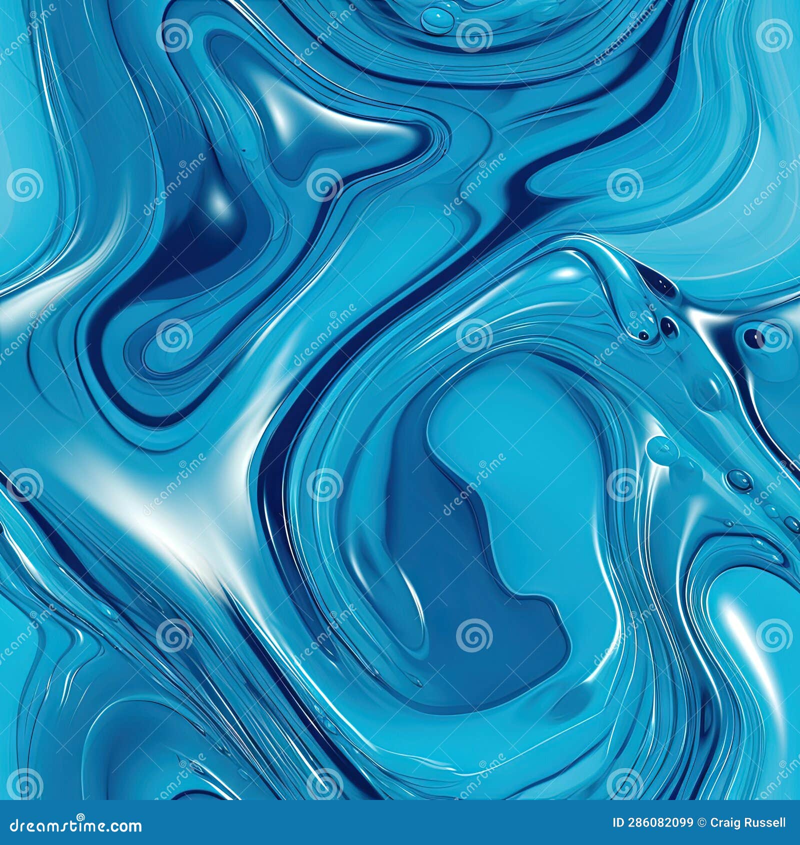 Liquid Melting Plastic Effect Background, Seamless Stock Illustration ...