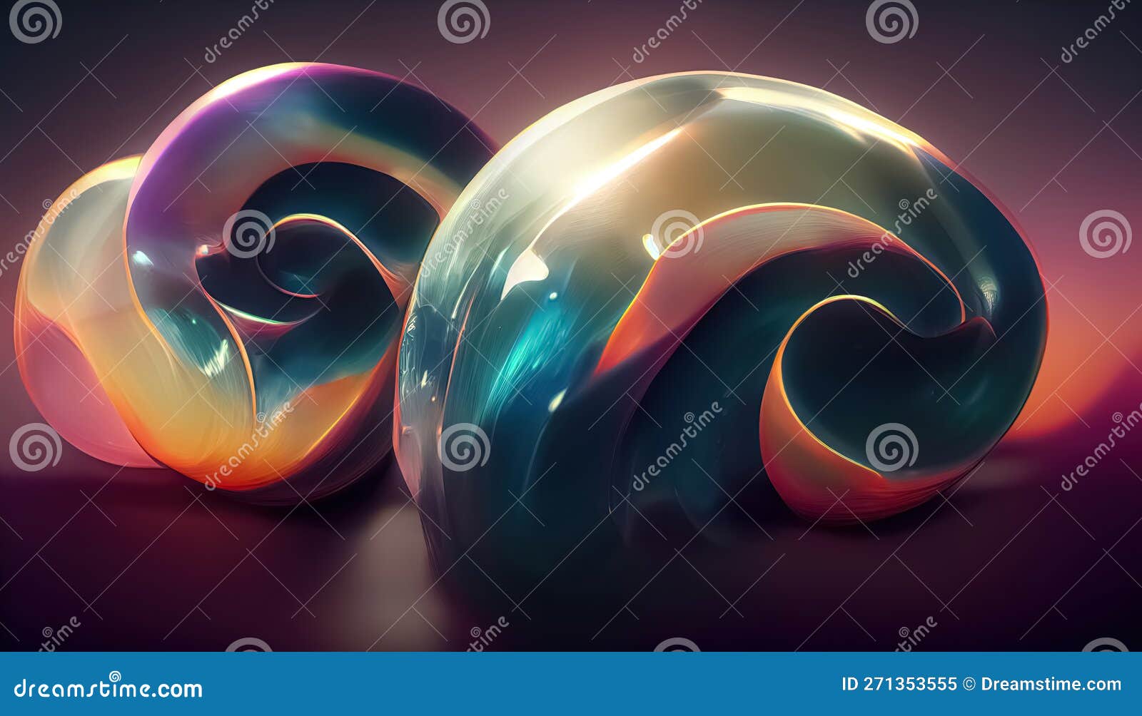 Liquid Mercury Dynamic Glossy Fluid Abstract Sci-fi Tech Trendy ...