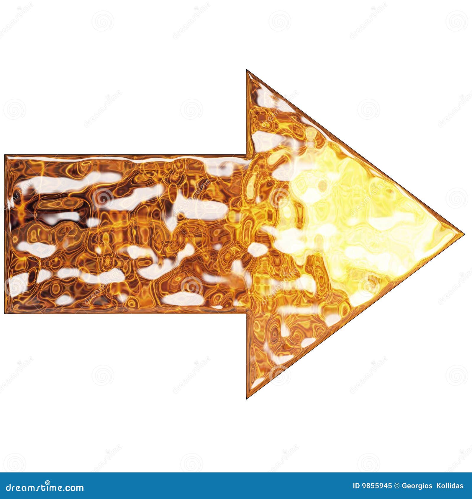 Metal Arrow Set. Navigation Signs Collection. Cyberpunk Style Concept ...