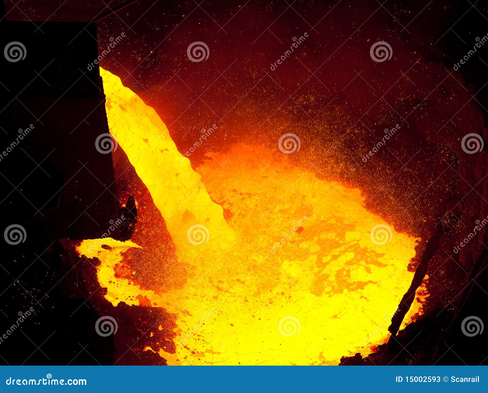 Molten Steel Texture