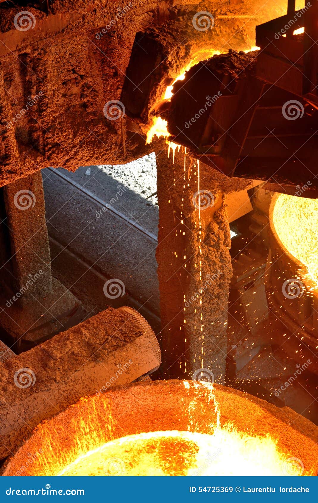 Liquid metal stock image. Image of shiny, mill, release - 54725369