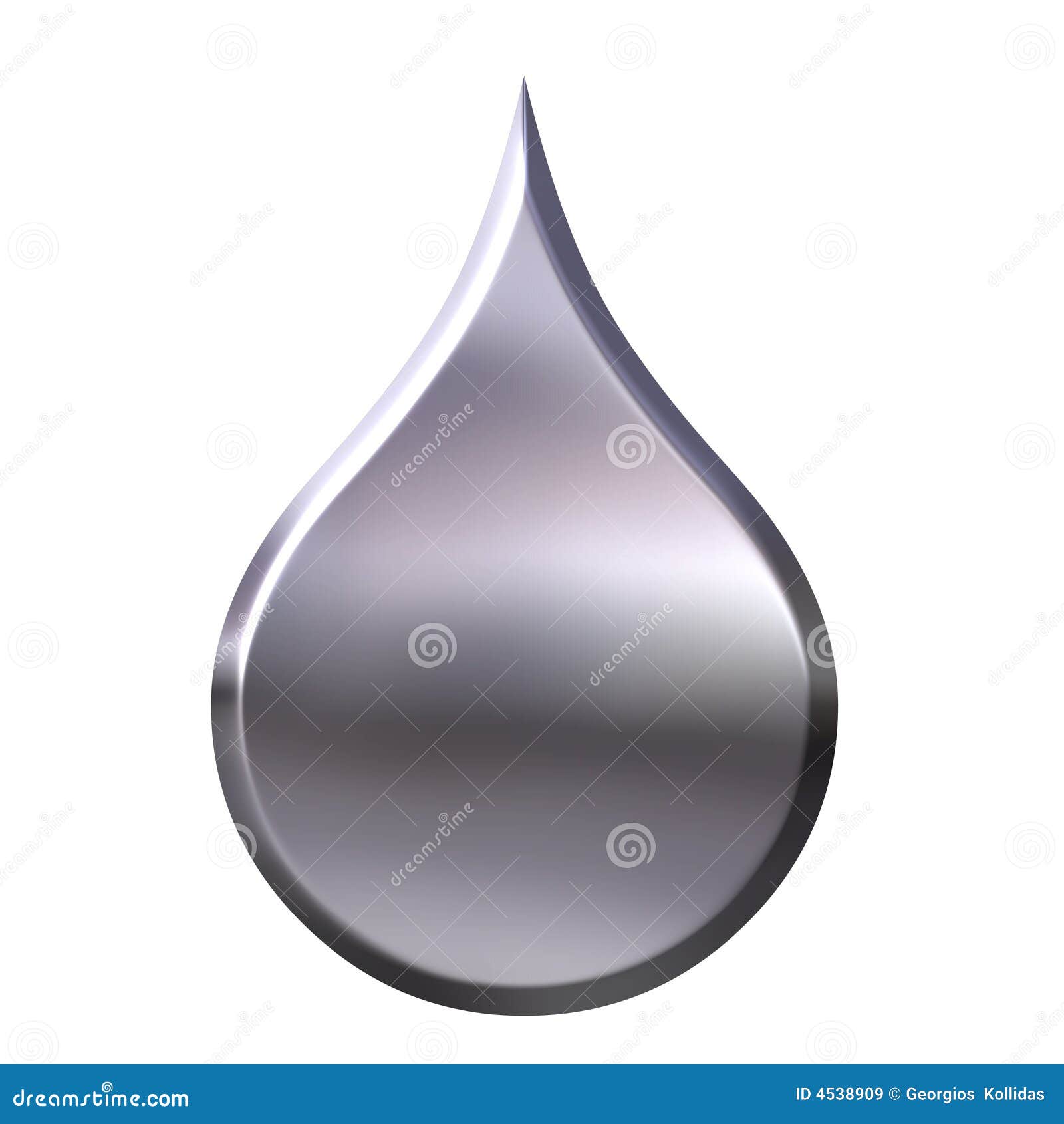 Metal Drop Vector Metallic Liquid Droplet Silver Realistic Splash And ...