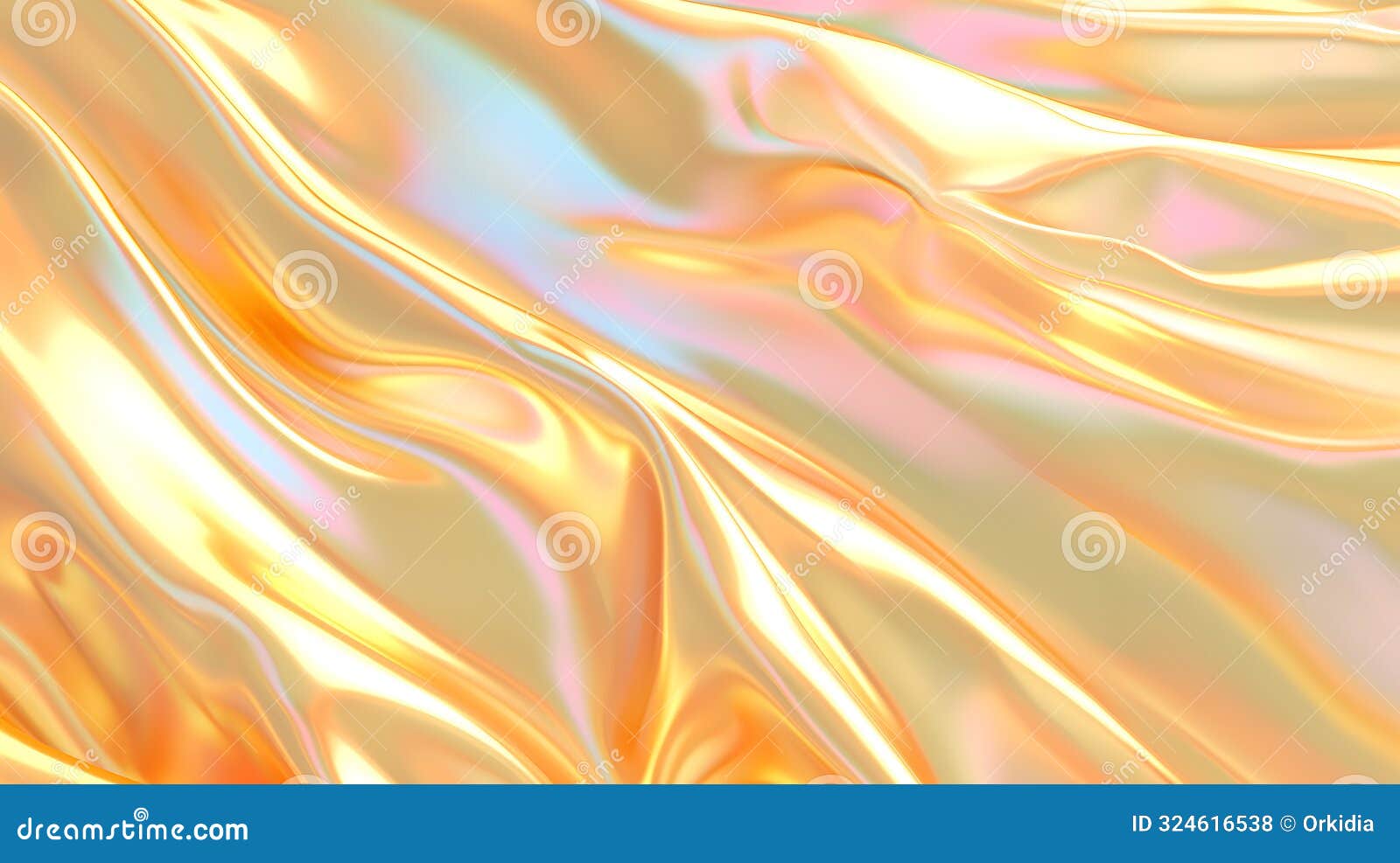 Liquid Metal Texture Abstract Background with Soft Neon Colors Stock ...