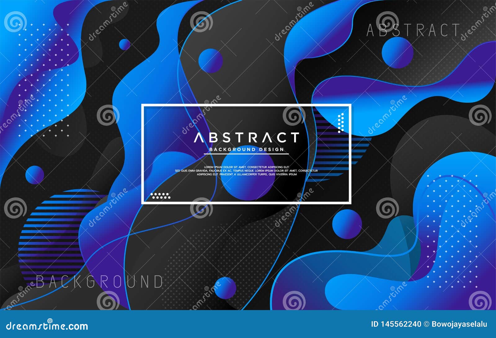 Liquid Modern Background with Abstract Style Stock Vector ...
