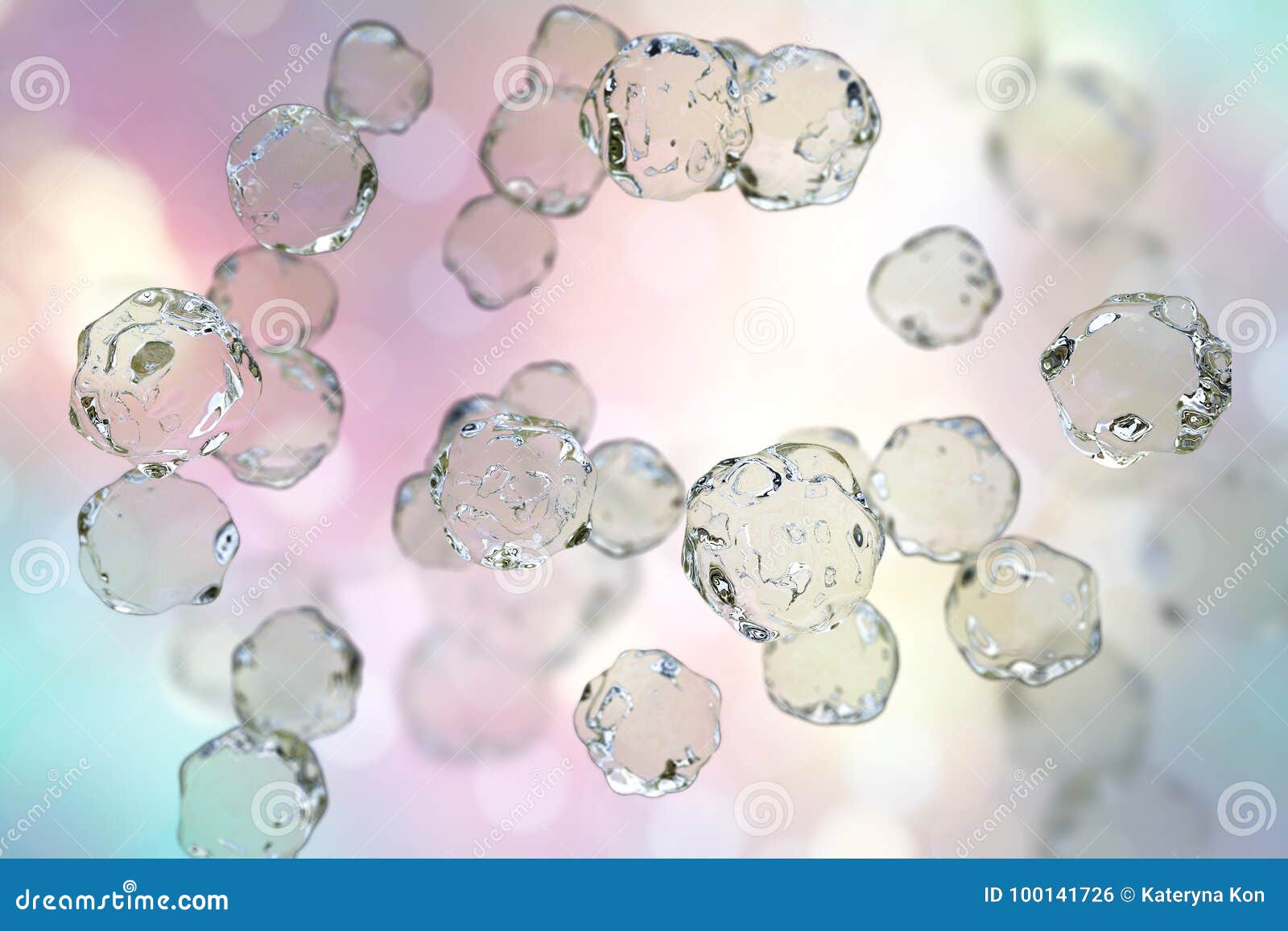 Liquid Molecules, Illustration Stock Illustration - Illustration of ...