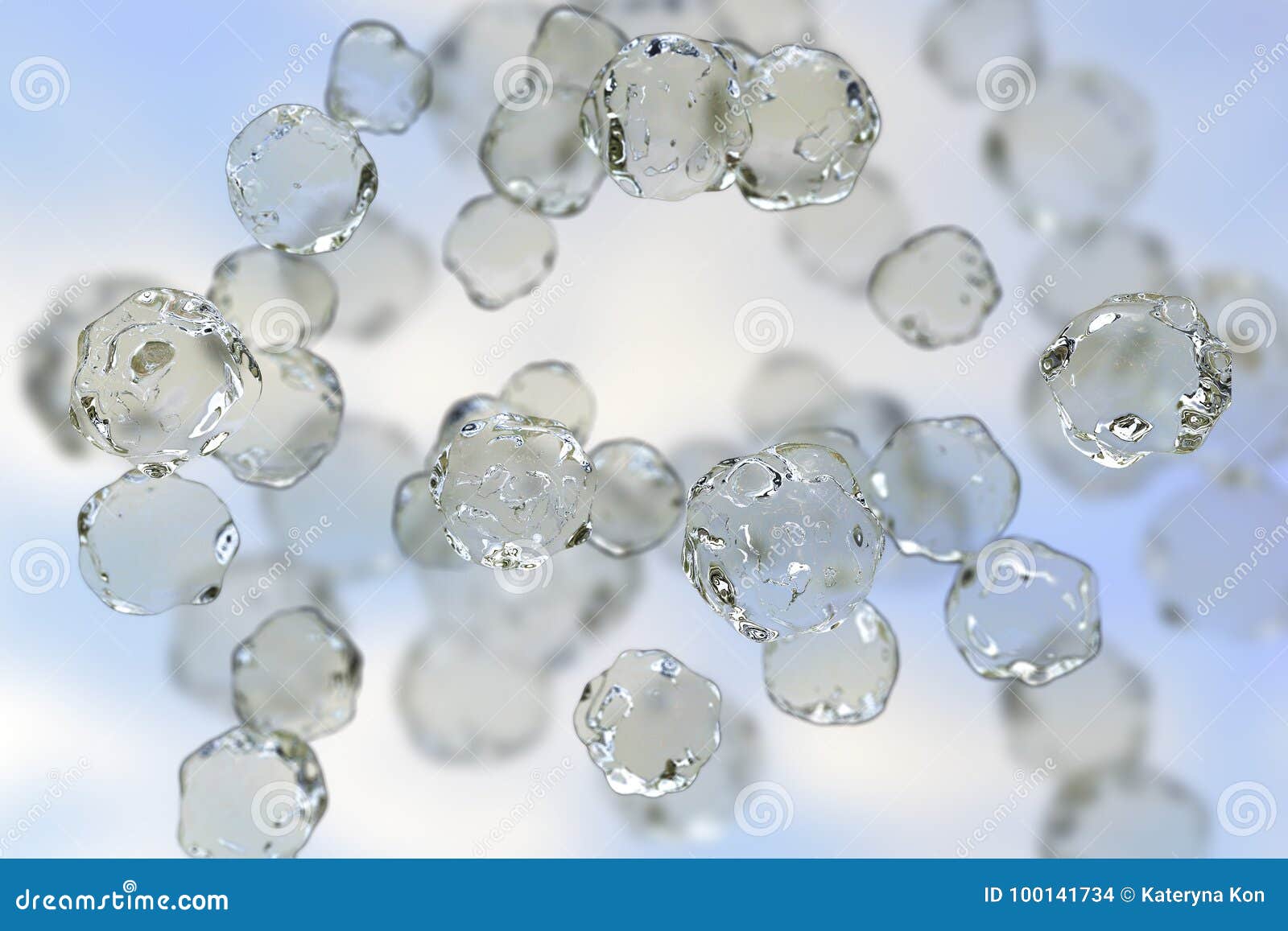Liquid Molecules, Illustration Stock Illustration - Illustration of ...