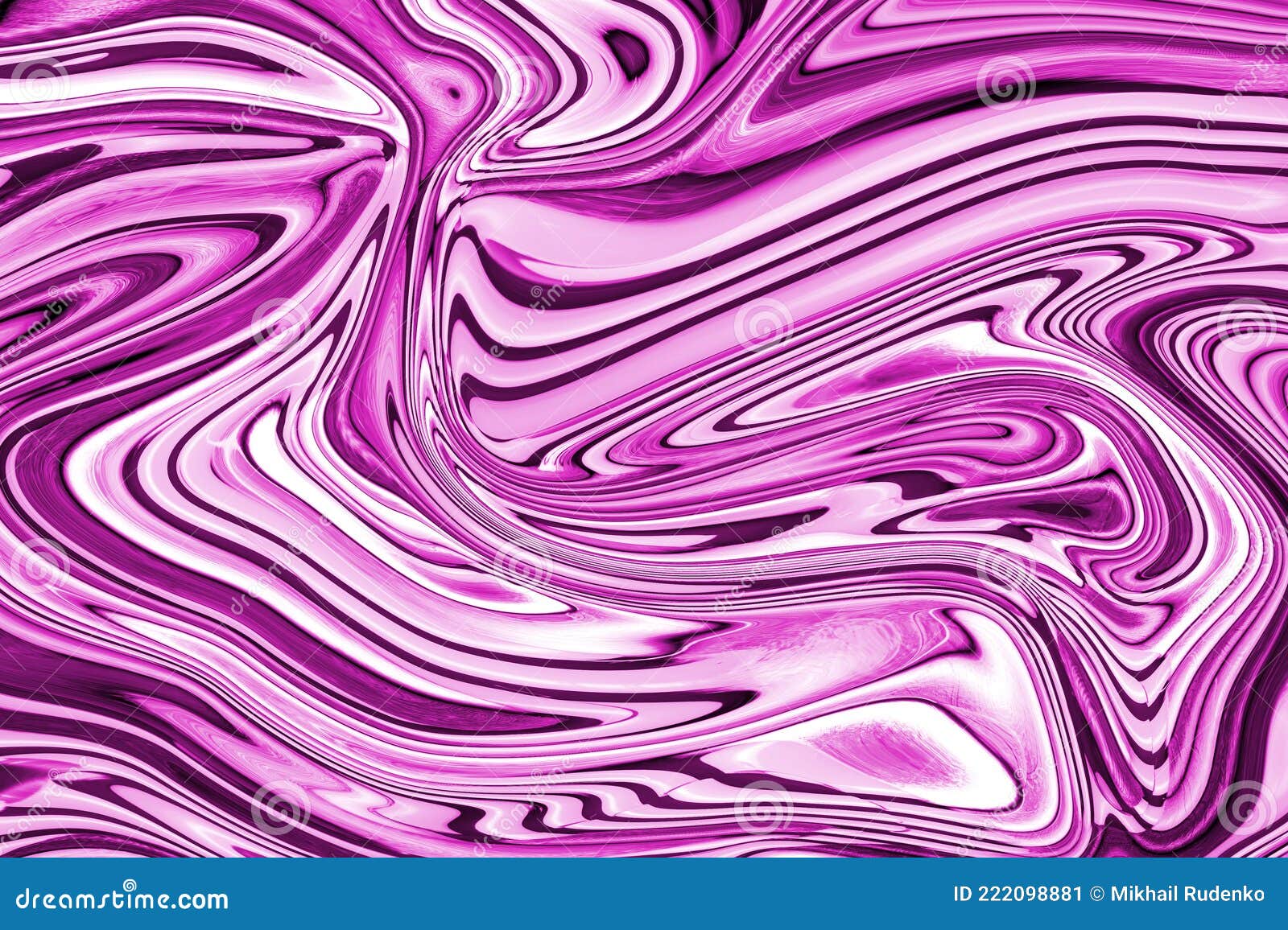 Liquid Neon Wave Texture Pattern. Fluid Abstract Art B Stock Image ...