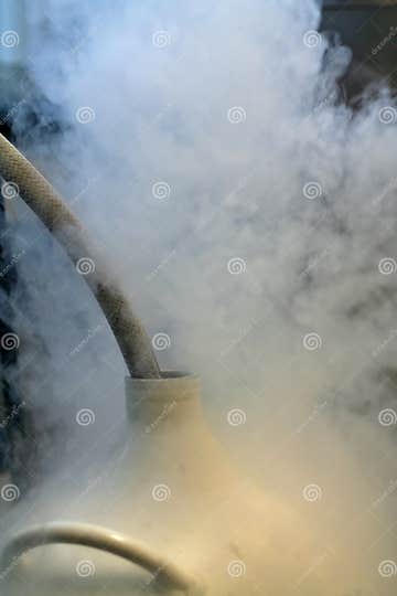 Liquid nitrogen refill stock photo. Image of temperature - 1937448
