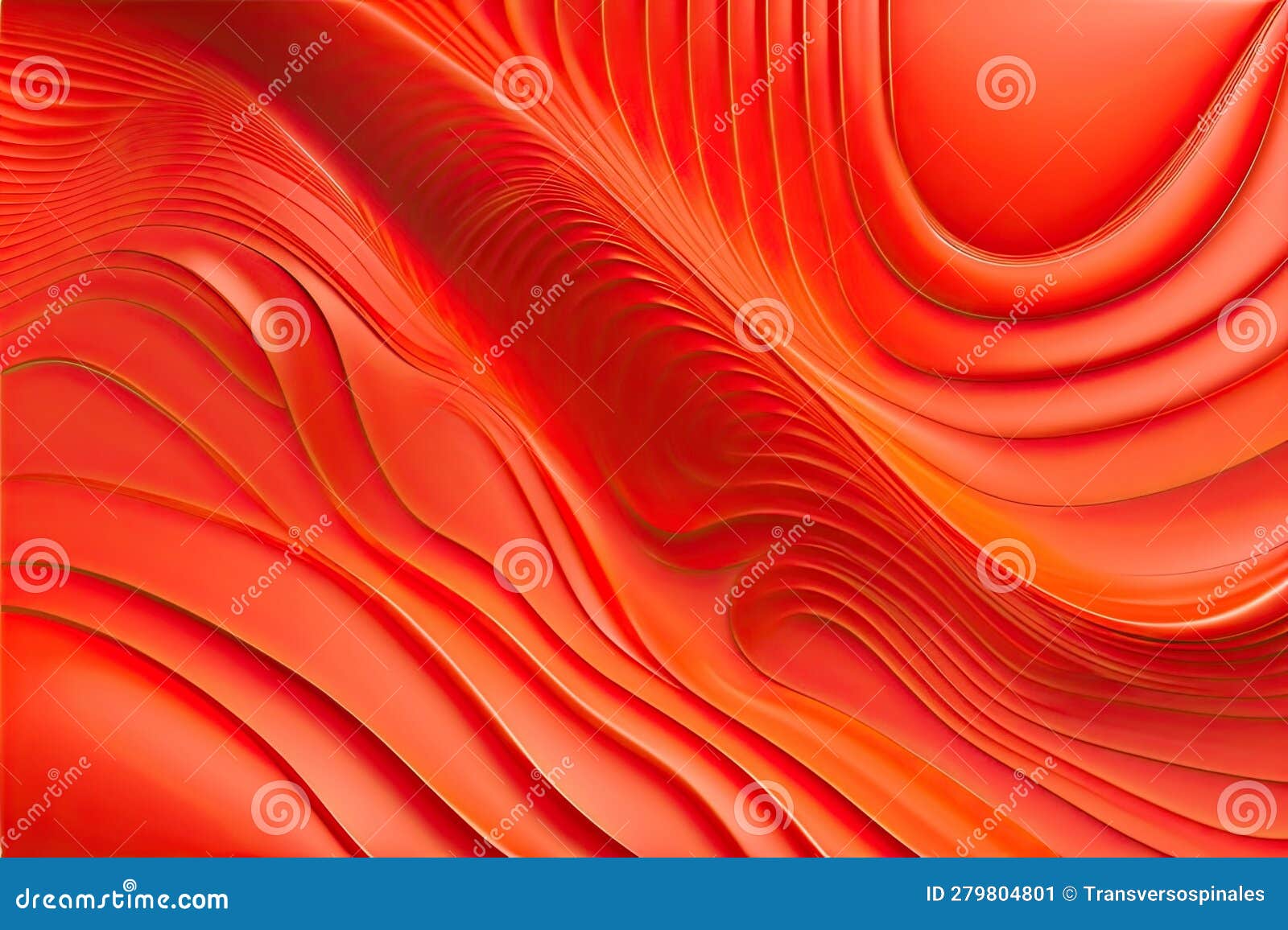 Liquid Orange Red Wavy Plastic Texture Wrinkle Background Generative AI ...