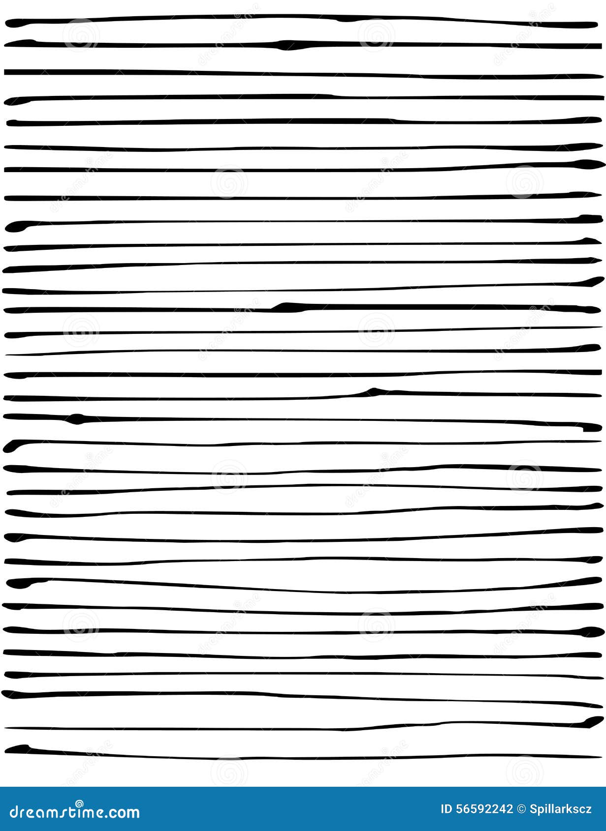 Liquid Organic Black Stripe Lines Pattern Over White Stock Vector ...
