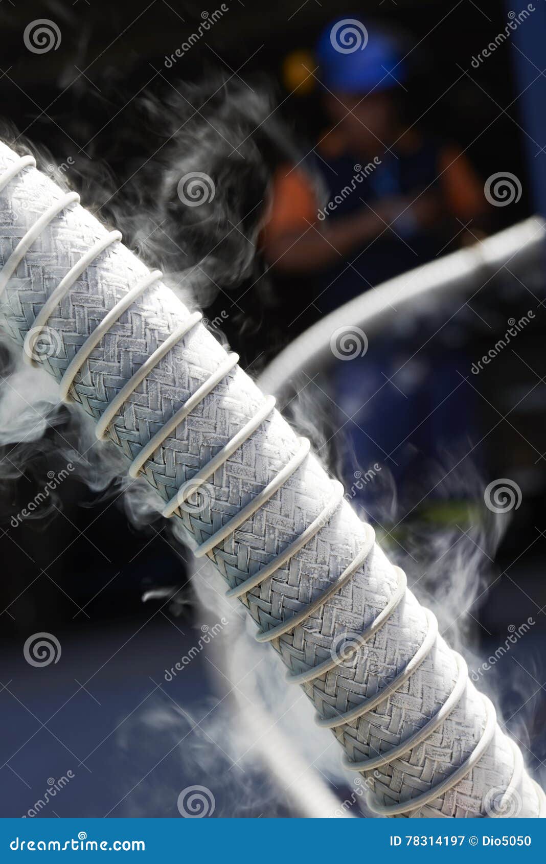 Liquid oxygen stock image. Image of blue, business, tubing - 78314197
