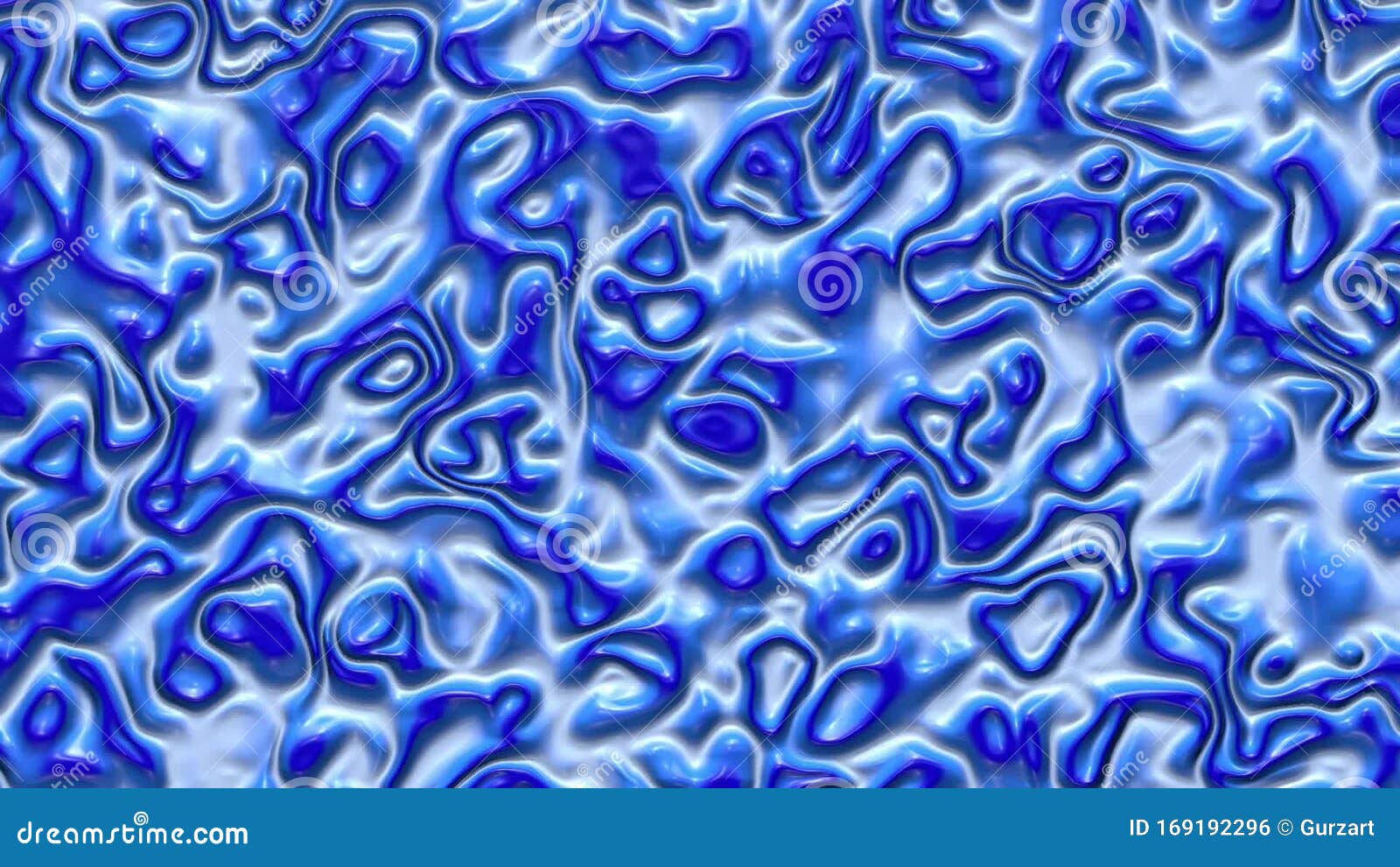 Liquid Paint Looping Animated Background. Fluid Flowing Wavy Texture ...