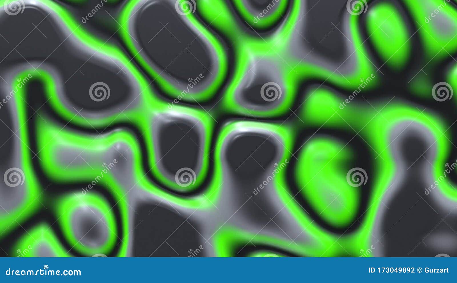 Liquid Paint Looping Animated Background. Fluid Flowing Wavy Texture ...