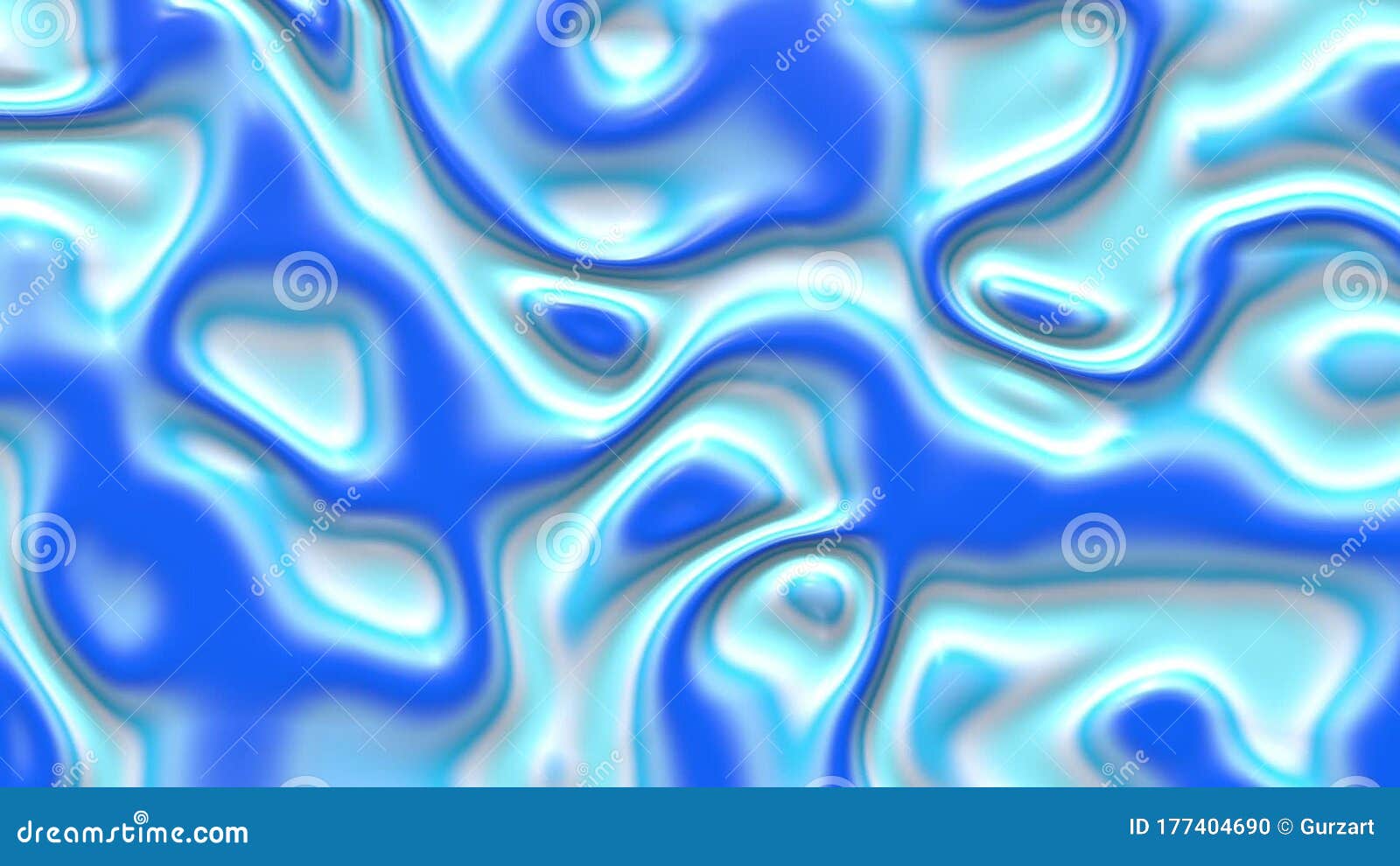 Liquid Paint Looping Animated Background. Fluid Flowing Wavy Texture ...