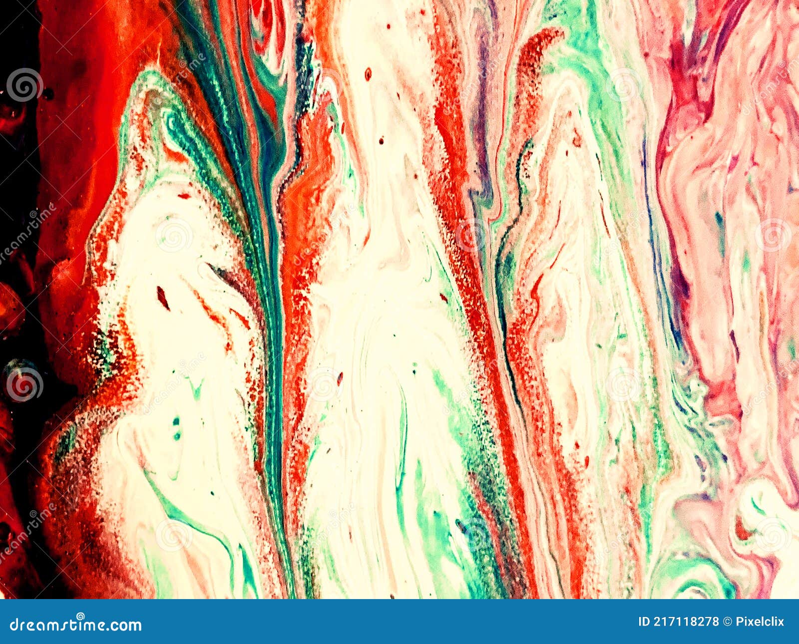 Liquid Paint Splash Graphics Effect. Stock Photo - Image of graphics ...