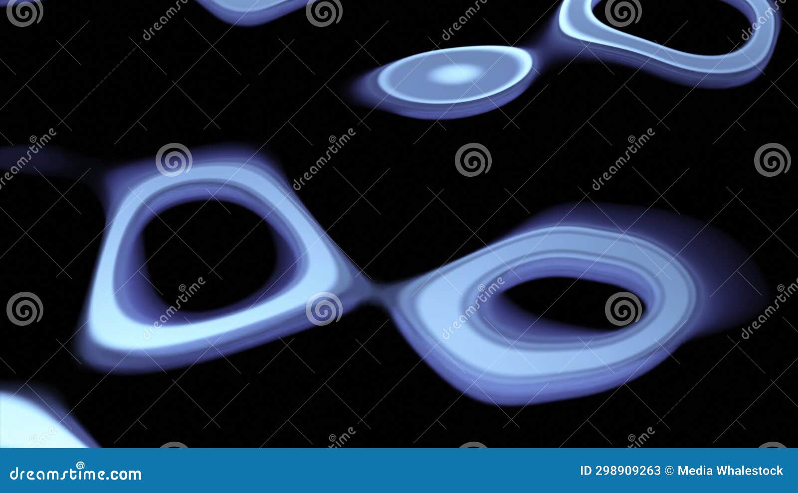 Liquid Pattern of Moving Lines. Design. Linear 3d Spots Move with ...