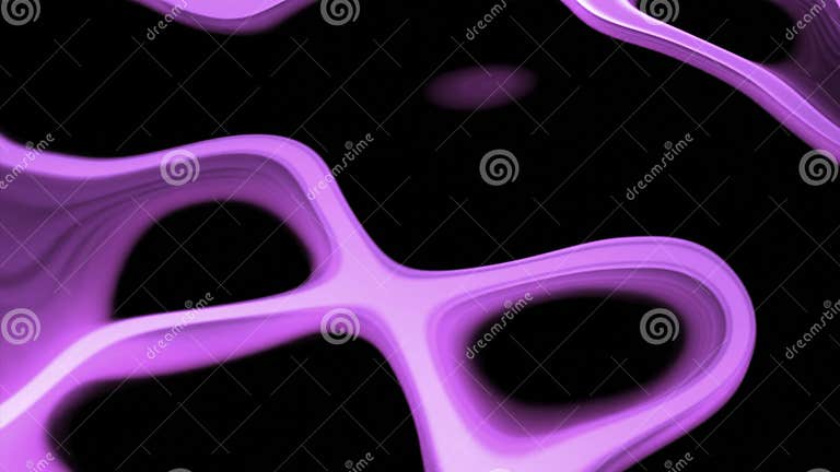 Liquid Pattern of Moving Lines. Design. Linear 3d Spots Move with ...