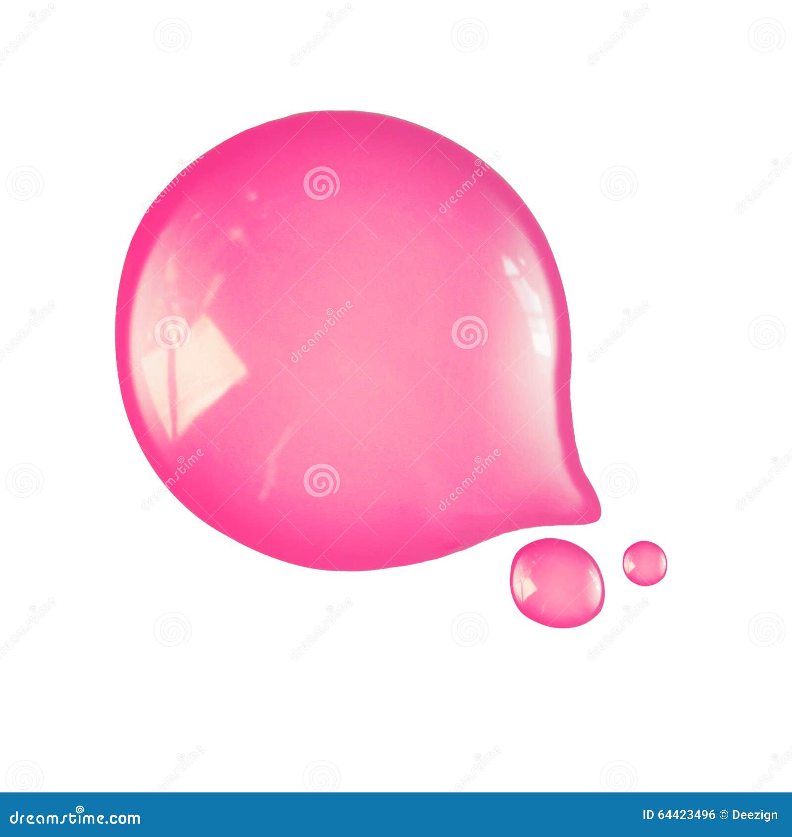 Pink Cap Eye Drop Bottle On White Stock Image | CartoonDealer.com #31966489